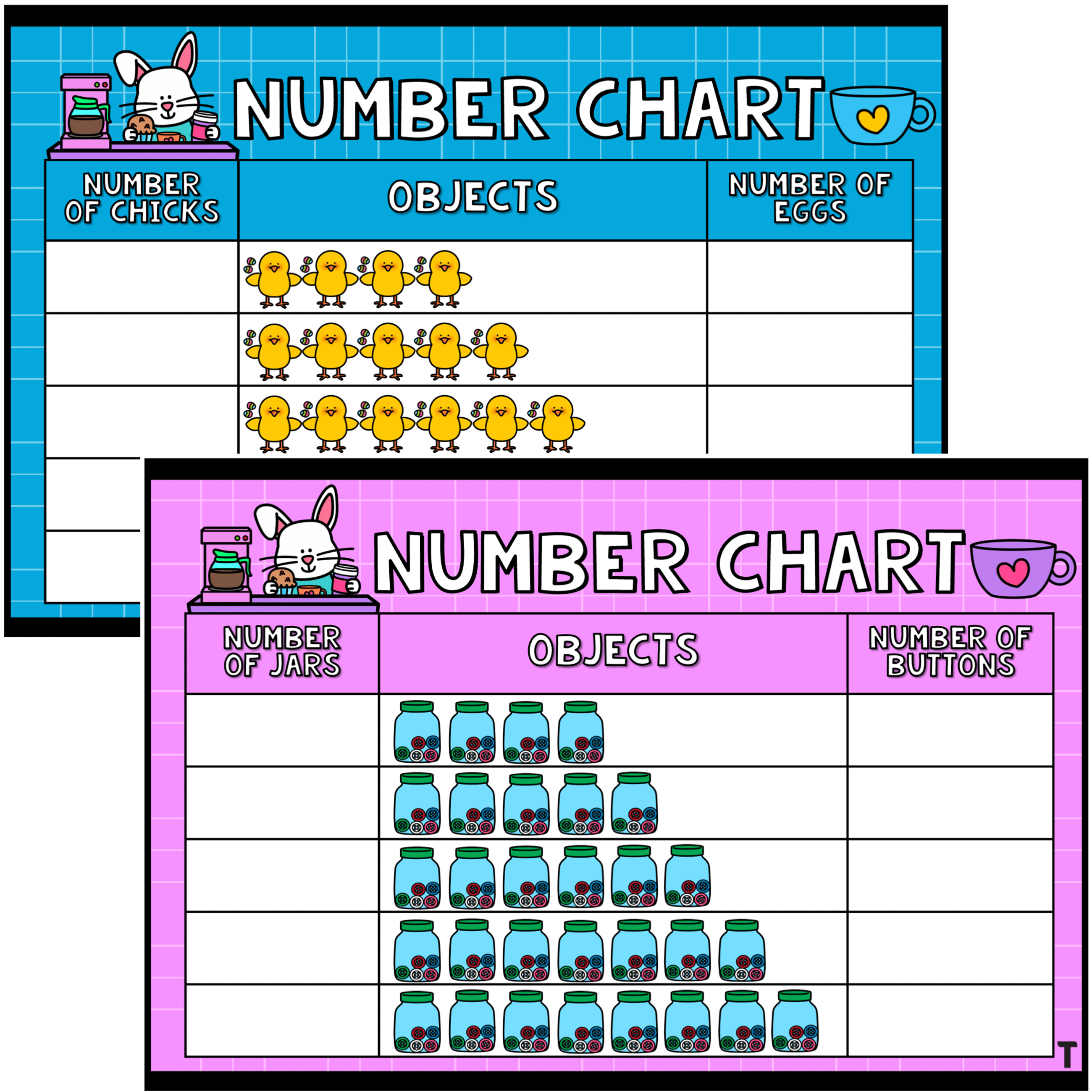 Additive Patterns Task Cards Number Chart Top Teacher